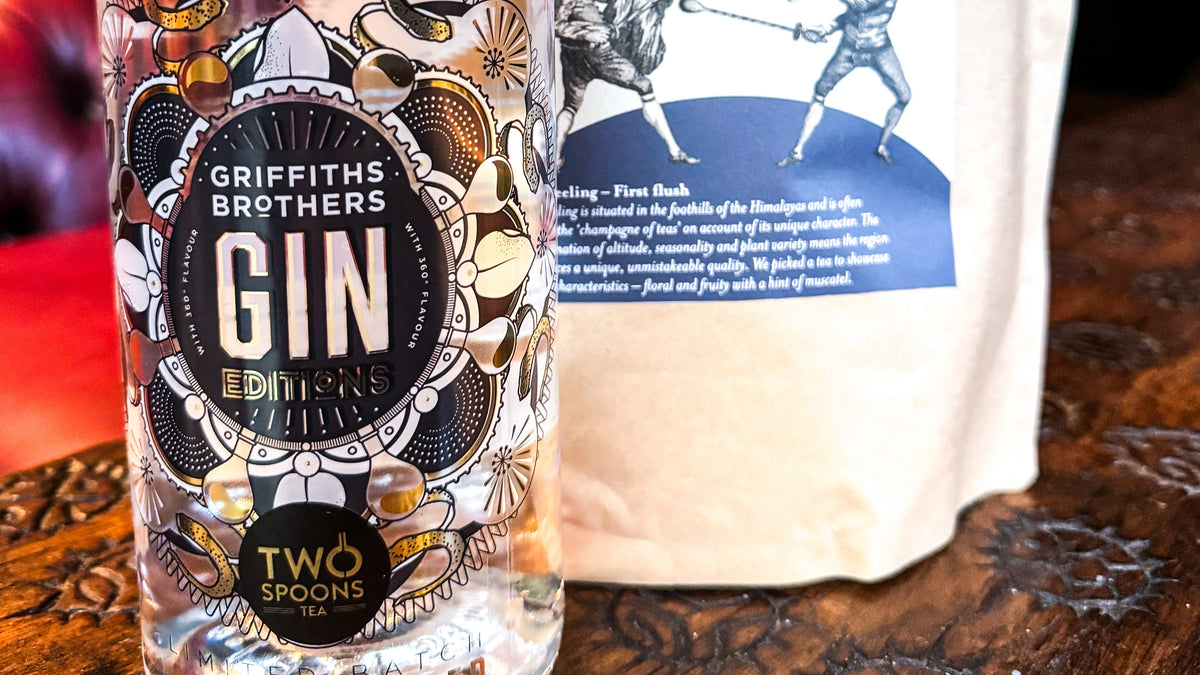 Local gin and tea collaboration: Griffiths Brothers and Two Spoons Tea