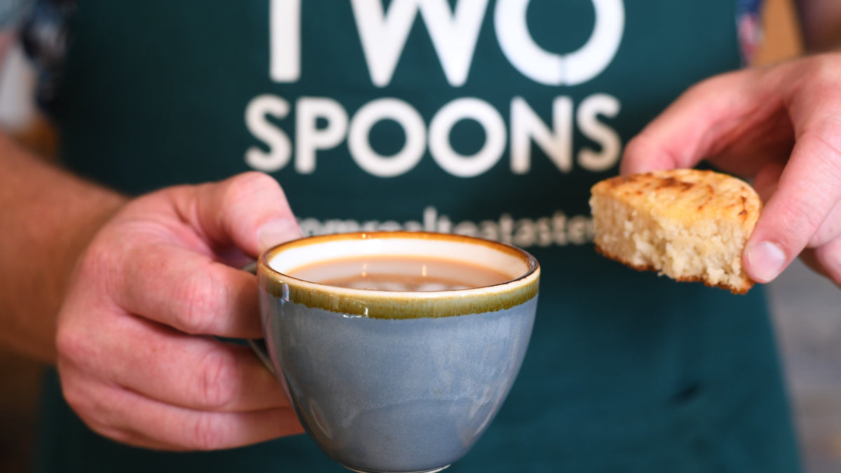 Tea and crumpets – Two Spoons Tea